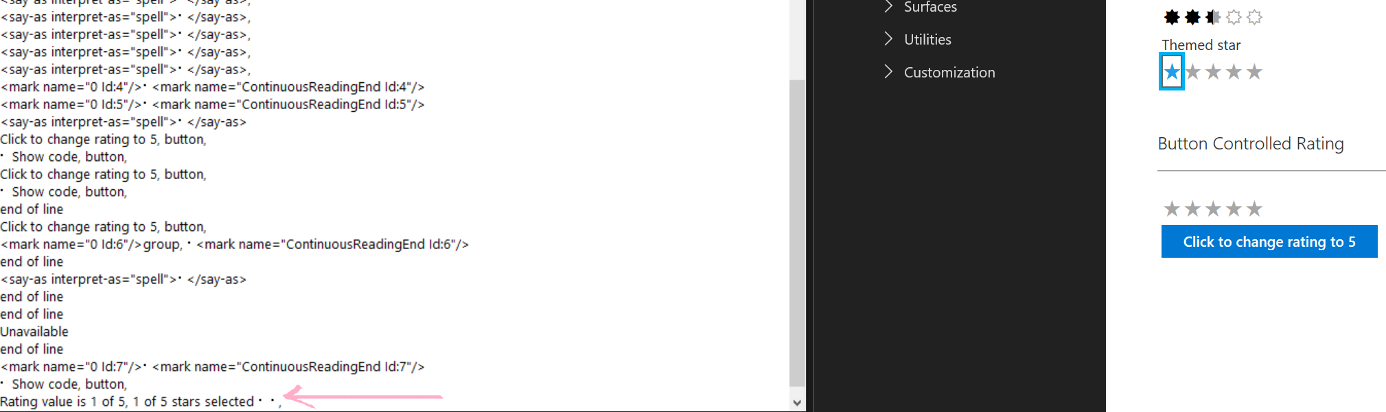Rating A11y Pass · Issue #7096 · microsoft/fluentui · GitHub