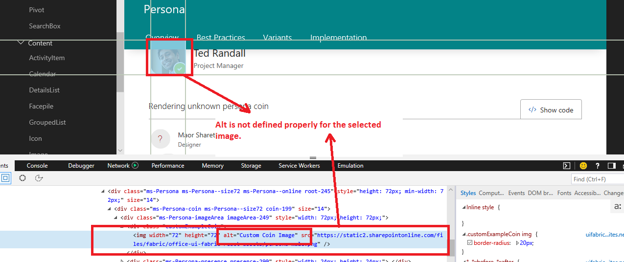 Persona Alt Of The Image Under Persona Examples Not Descriptive · Issue 10853 · Microsoft