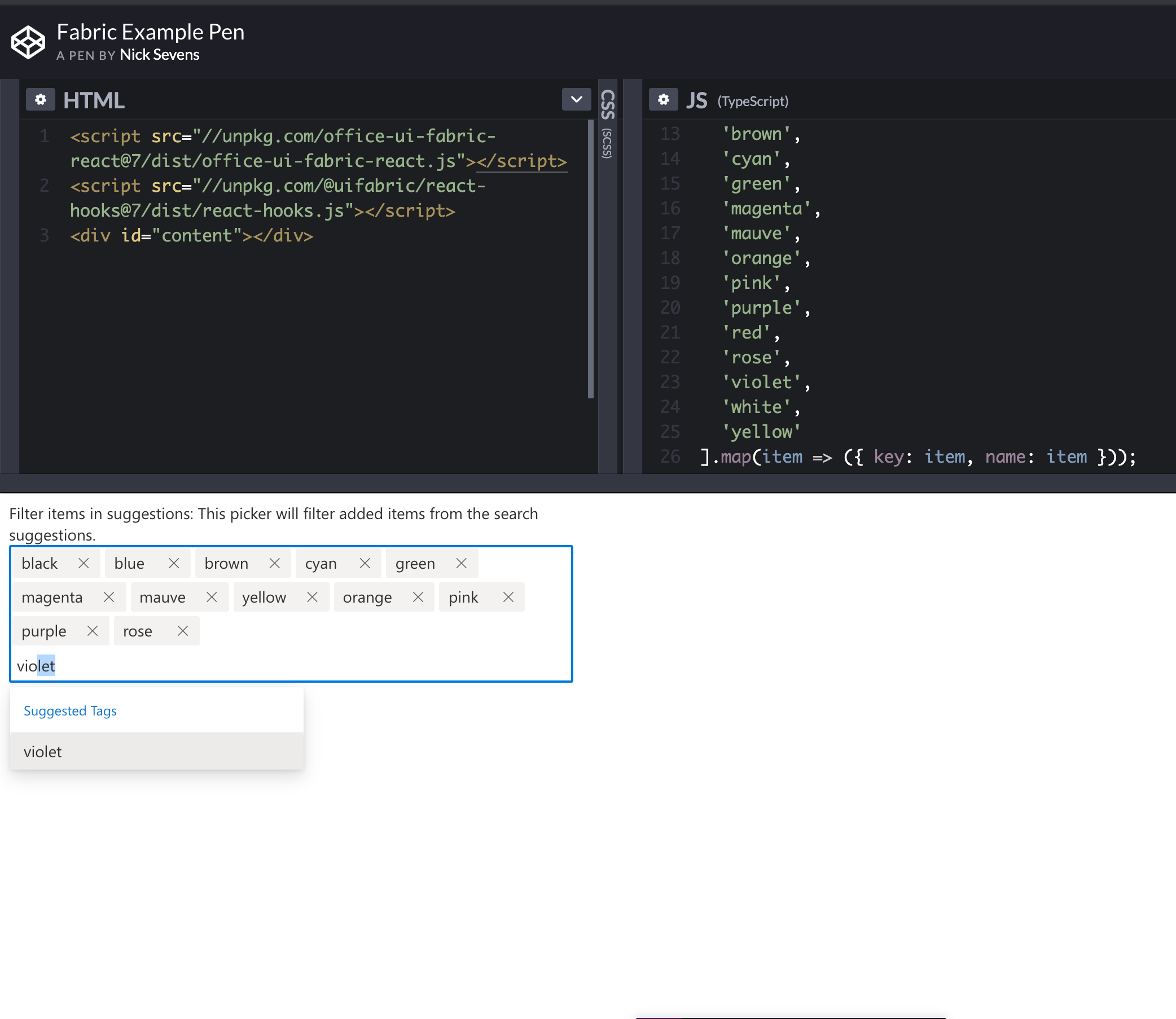 Picker renders input on newline when more than 1 line of items are ...