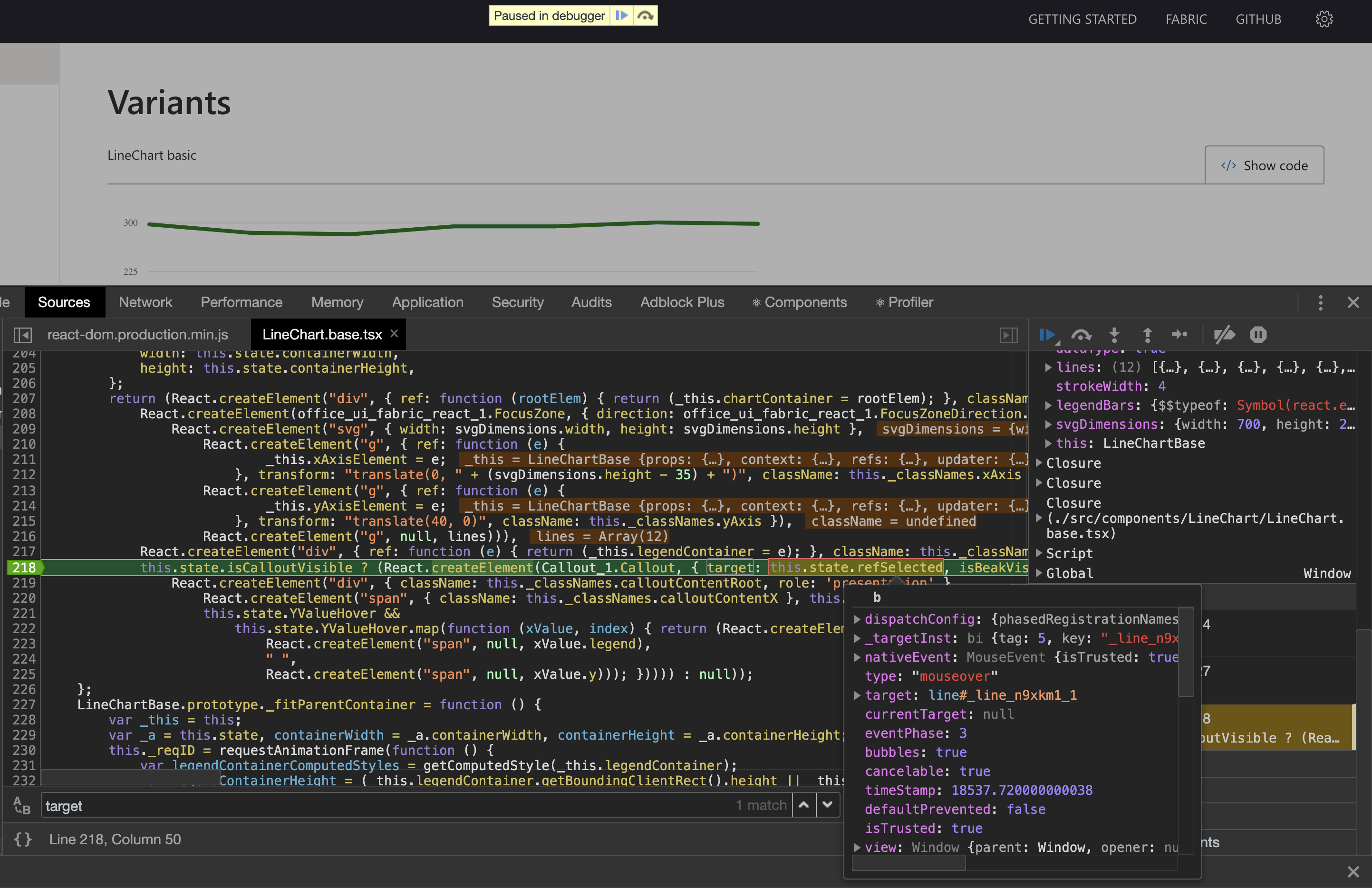 Line chart hover state position while tabbing · Issue #12426 ...