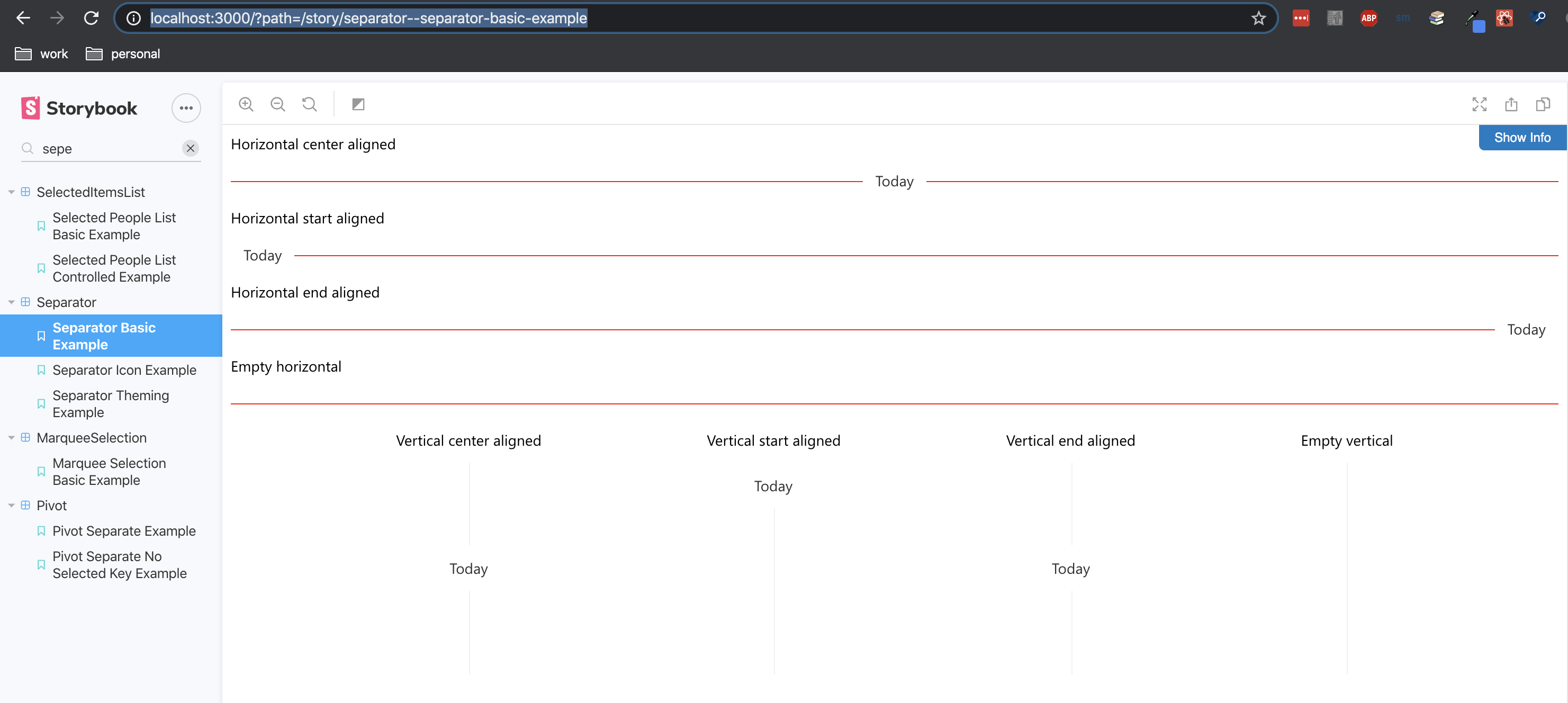 How can I change the color of the separator control? · Issue #12534 · microsoft/fluentui · GitHub