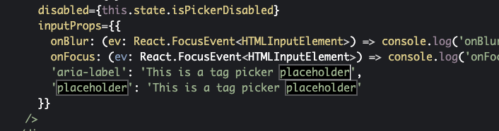 [Accessibility] : Narrator/NVDA is reading the placeholder text for TagPicker field multiple ...