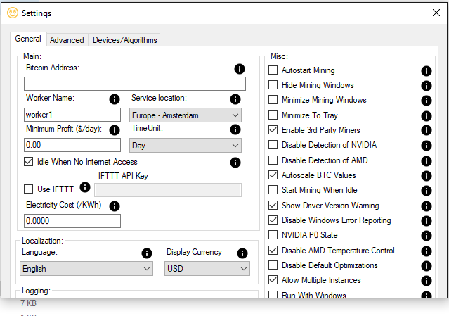 Bottom part of NHML missing · Issue #1296 · nicehash/NiceHashMiner · GitHub