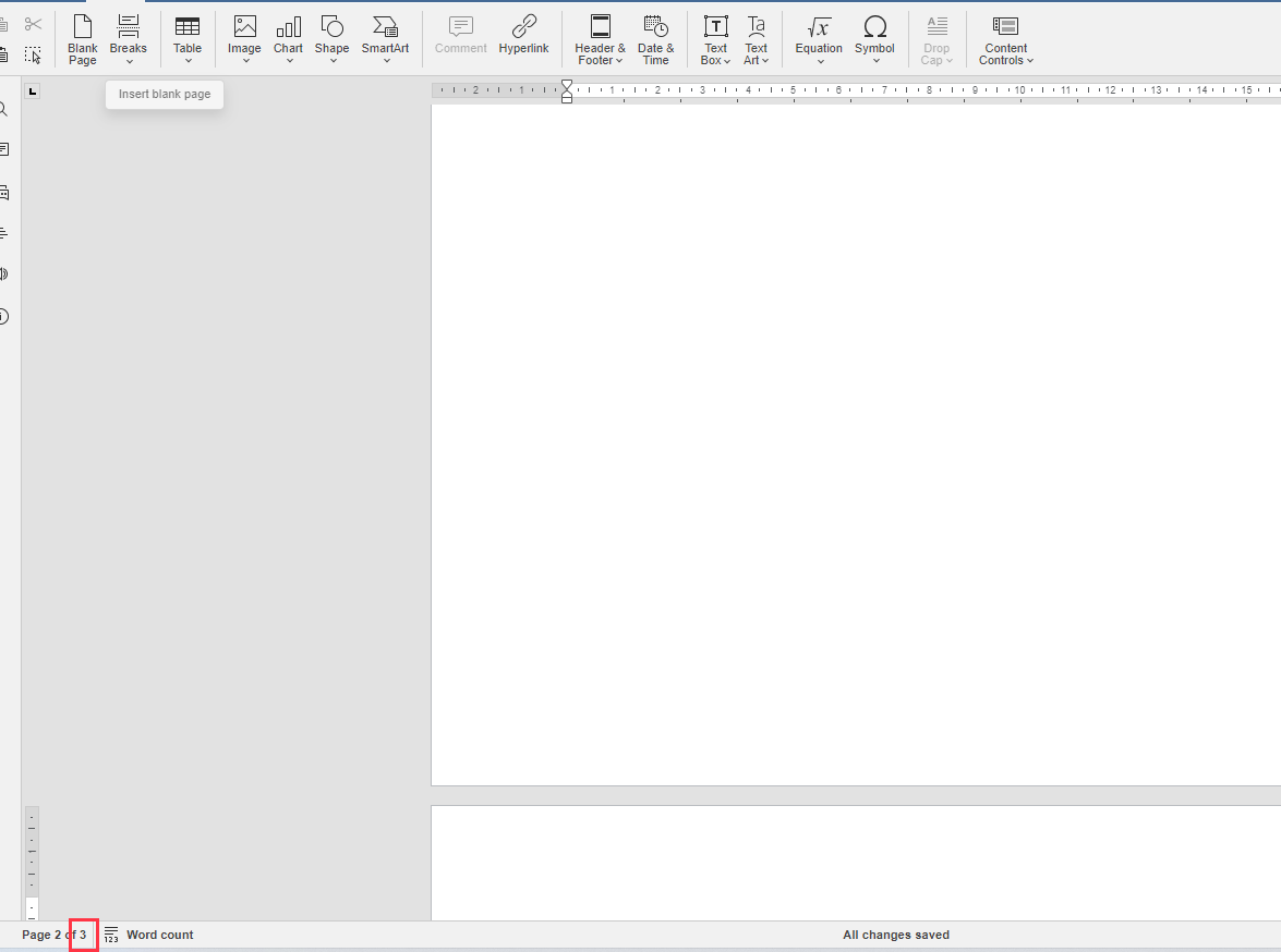 about insert -> blank page · Issue #2477 · ONLYOFFICE/DocumentServer · GitHub