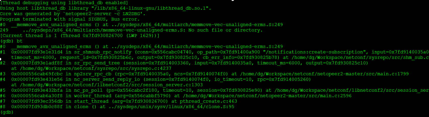 Netopeer2 Server Process Crash When Switch Callhome To Ssh Listen Serval Times · Issue 2368 0562