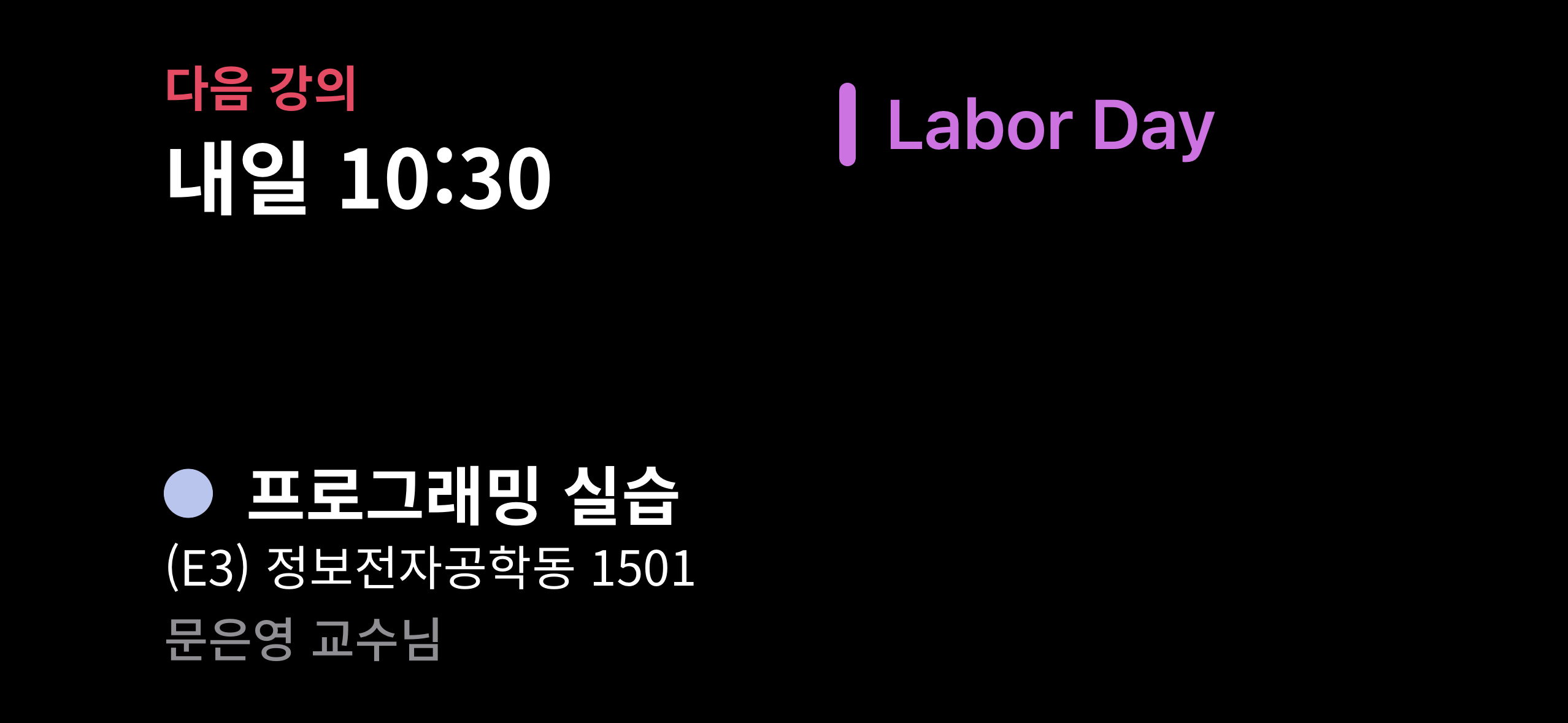 [FEAT] Add StandBy supports for iOS 17 · Issue #148 · sparcs-kaist/otl-app · GitHub