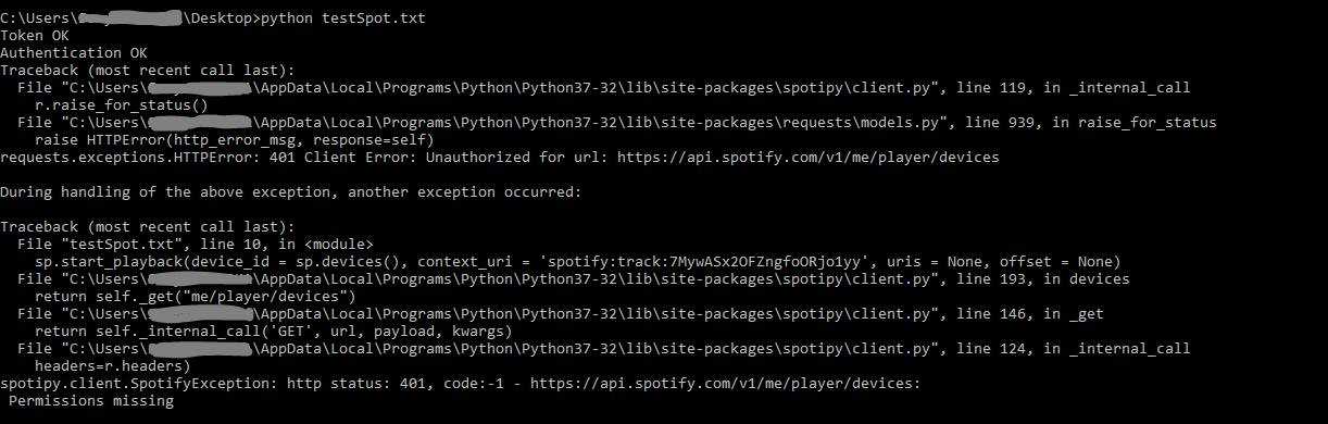 I can't get no device id on Spotify API (even if I have a token) · Issue #308 · spotipy-dev ...