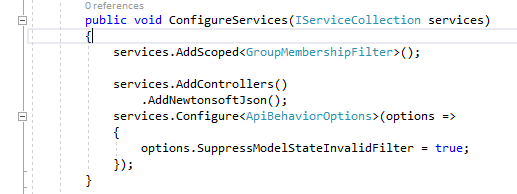 Unable To Suppress Automatic Model Validation In Aspnetcore 3 1 Web Api · Issue 28724 · Dotnet