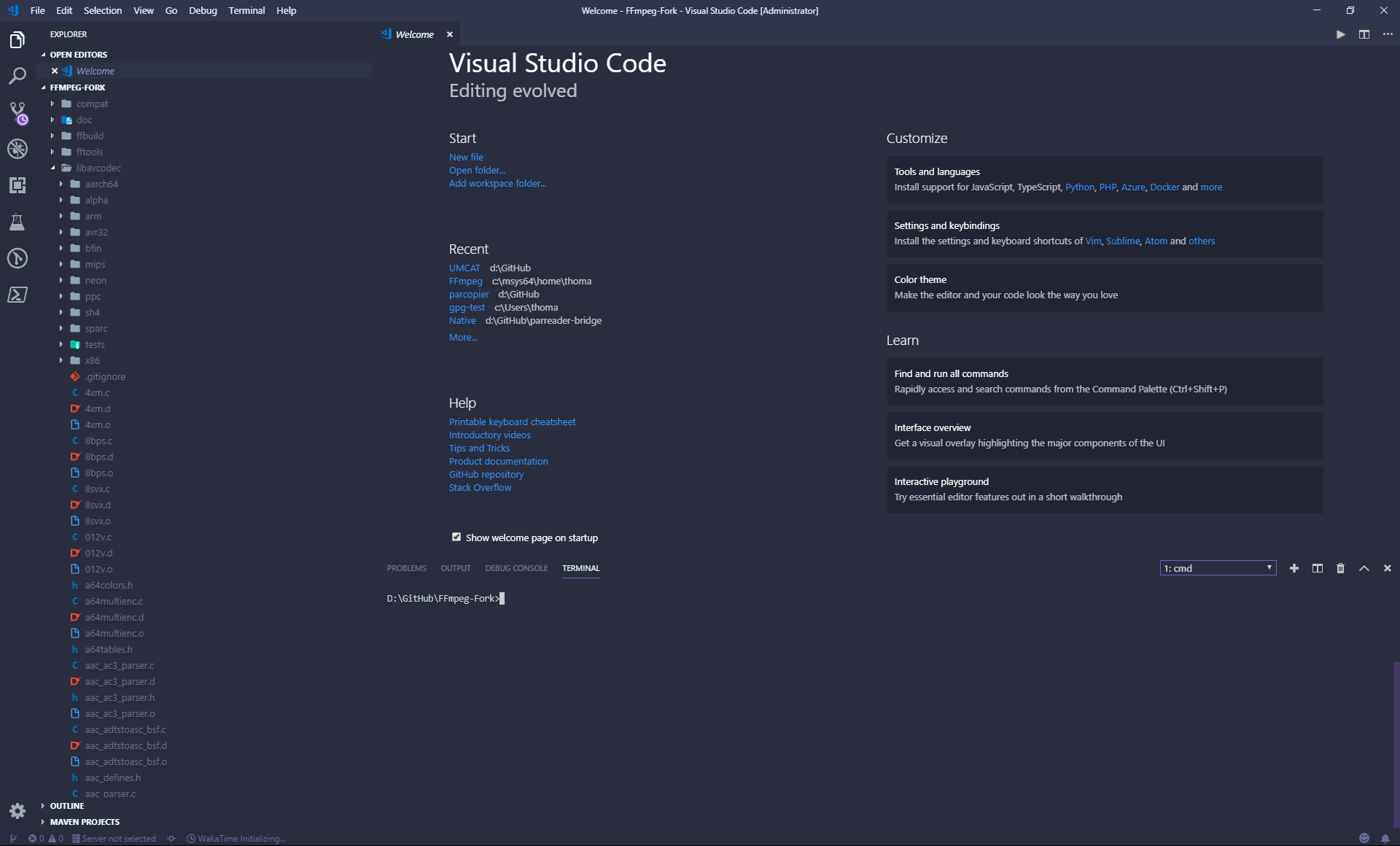 Terminal Window is Blank Until Return is Pressed · Issue #65882 ...