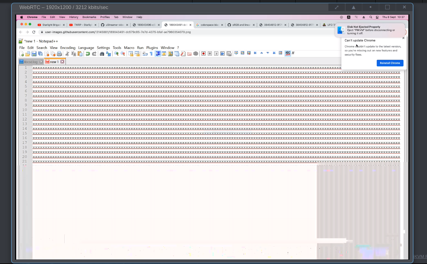 H.264 encoder corruption on repeatable image pattern · Issue #169 · pikvm/ustreamer · GitHub
