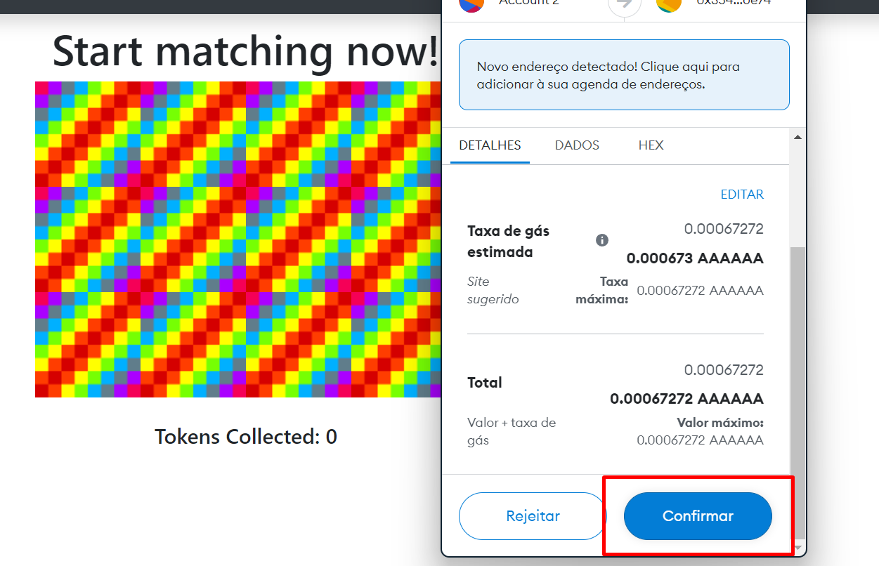 GitHub - DarlanNoetzold/dApp_Game: Uma jogo da memória feito como dApp, onde a cada dupla ...