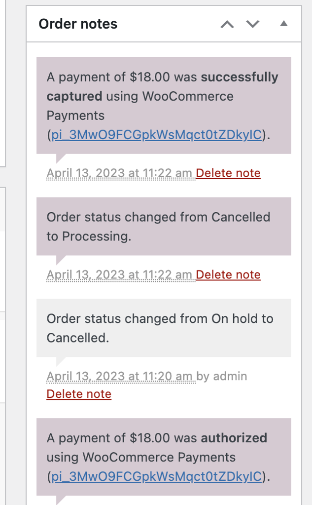 Able to capture cancelled order from Transactions > Uncaptured page · Issue #5605 · Automattic ...