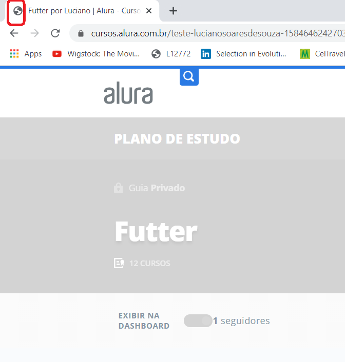 Favicon não aparece na página de Plano de Estudos · Issue #110 · caelum/alura-funcionalidades ...