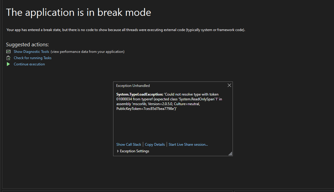 Error when using GeneratePdf() on ANDROID system in MAUI. System.TypeLoadException & QuestPDF ...