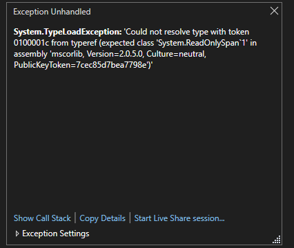 Error when using GeneratePdf() on ANDROID system in MAUI. System.TypeLoadException & QuestPDF ...