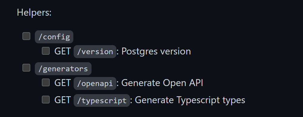 Generate Typescript classes from self hosted docker supabase instance · supabase · Discussion ...