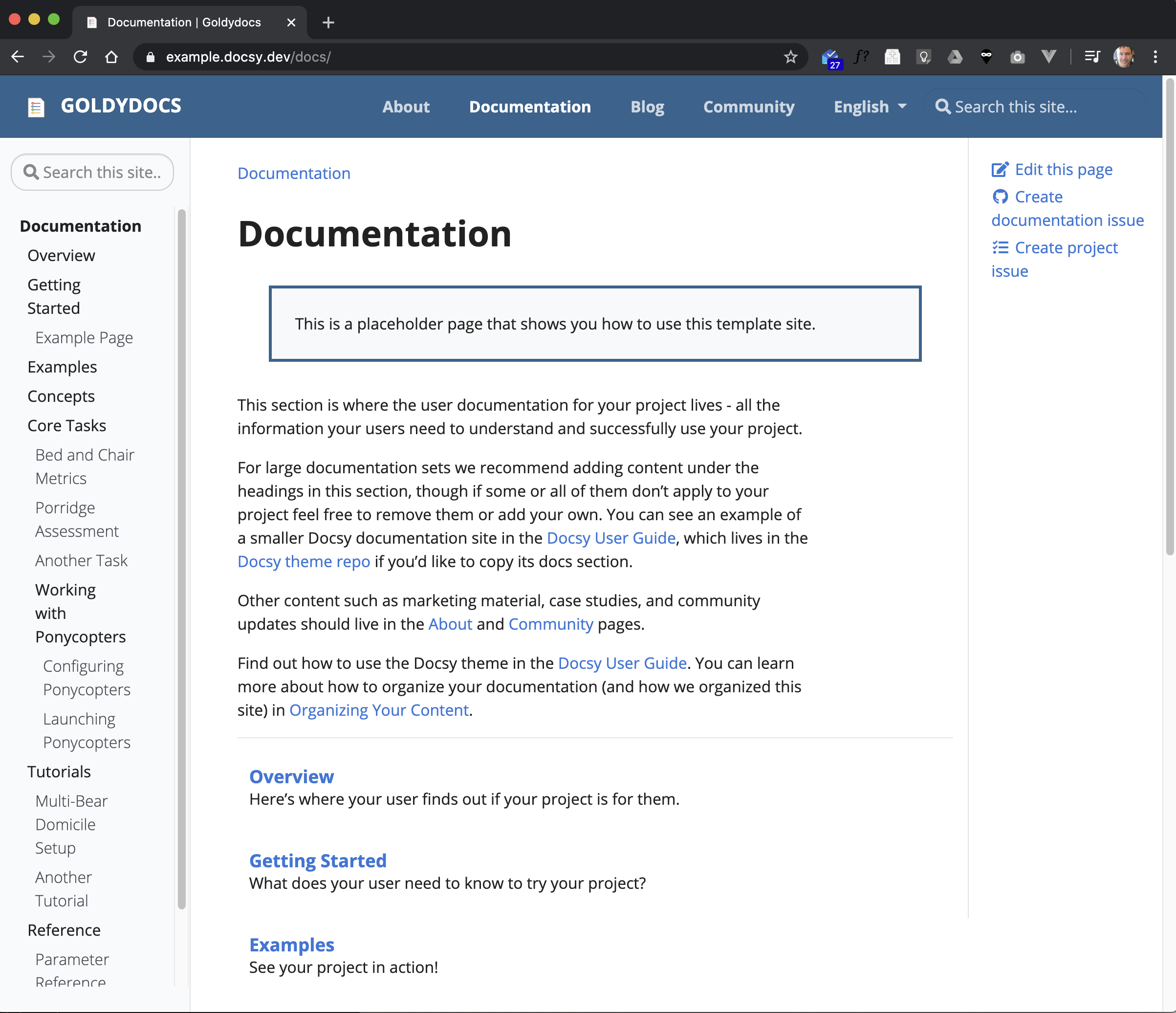 Add option to remove right nav · Issue #273 · google/docsy · GitHub