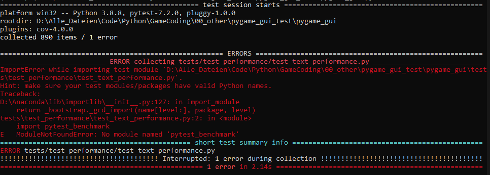 Add pytest-benchmark to CONTRIBUTING.md as a dev requirement · Issue ...