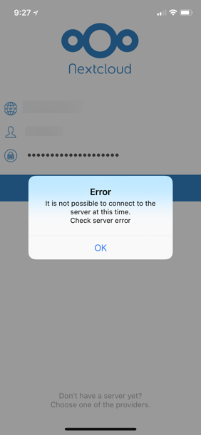 App is broken on iOS 11.0.1 · Issue #387 · nextcloud/ios · GitHub