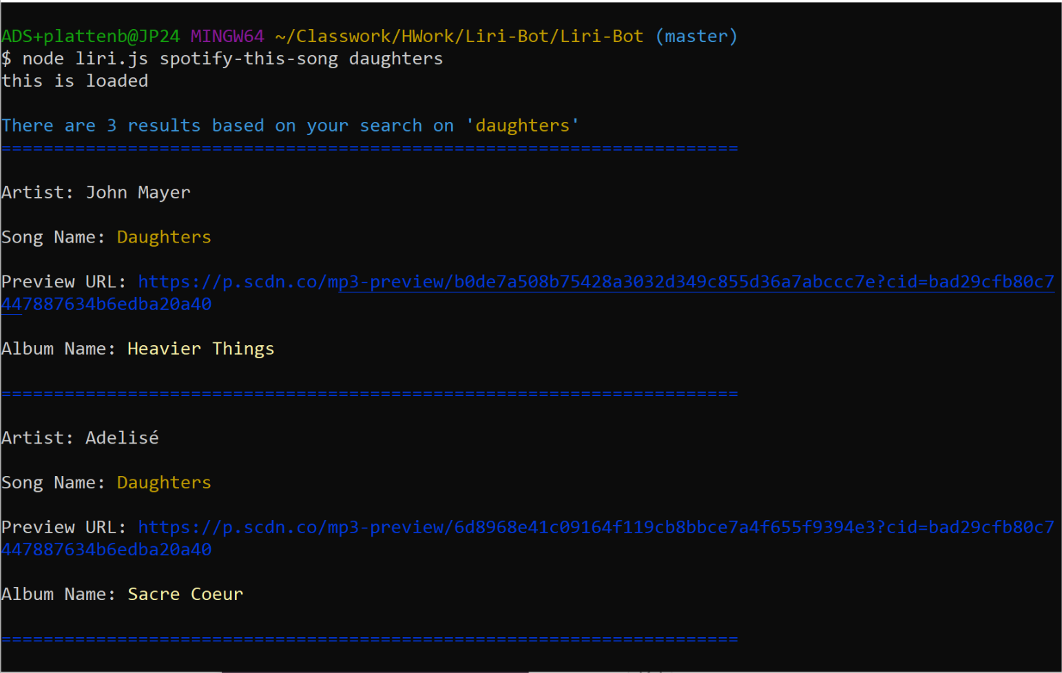 GitHub - TheKonnect/Liri-Bot: Npm practice