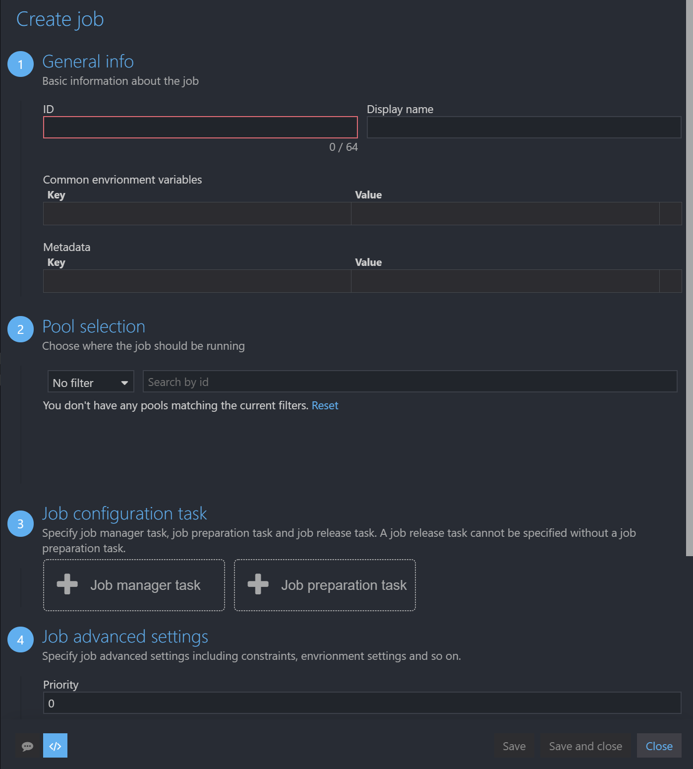 No pool in job creation · Issue #2029 · Azure/BatchExplorer · GitHub