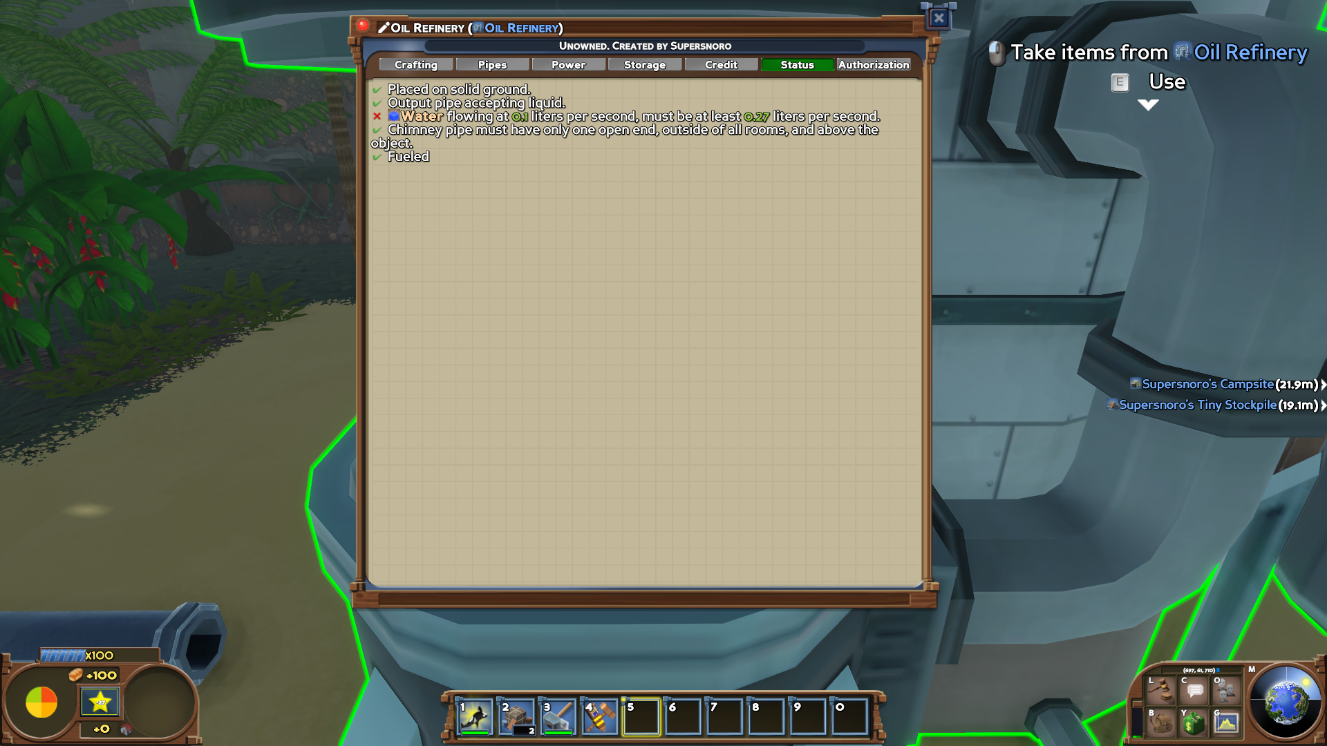 Water doesn't flow properly in some situations · Issue #11306 · StrangeLoopGames/EcoIssues · GitHub