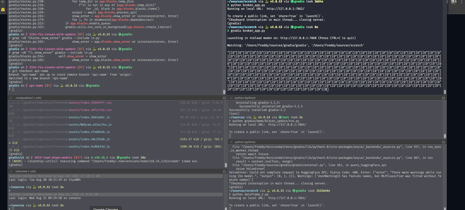Auth not set when using reload mode · Issue #2158 · gradio-app/gradio · GitHub