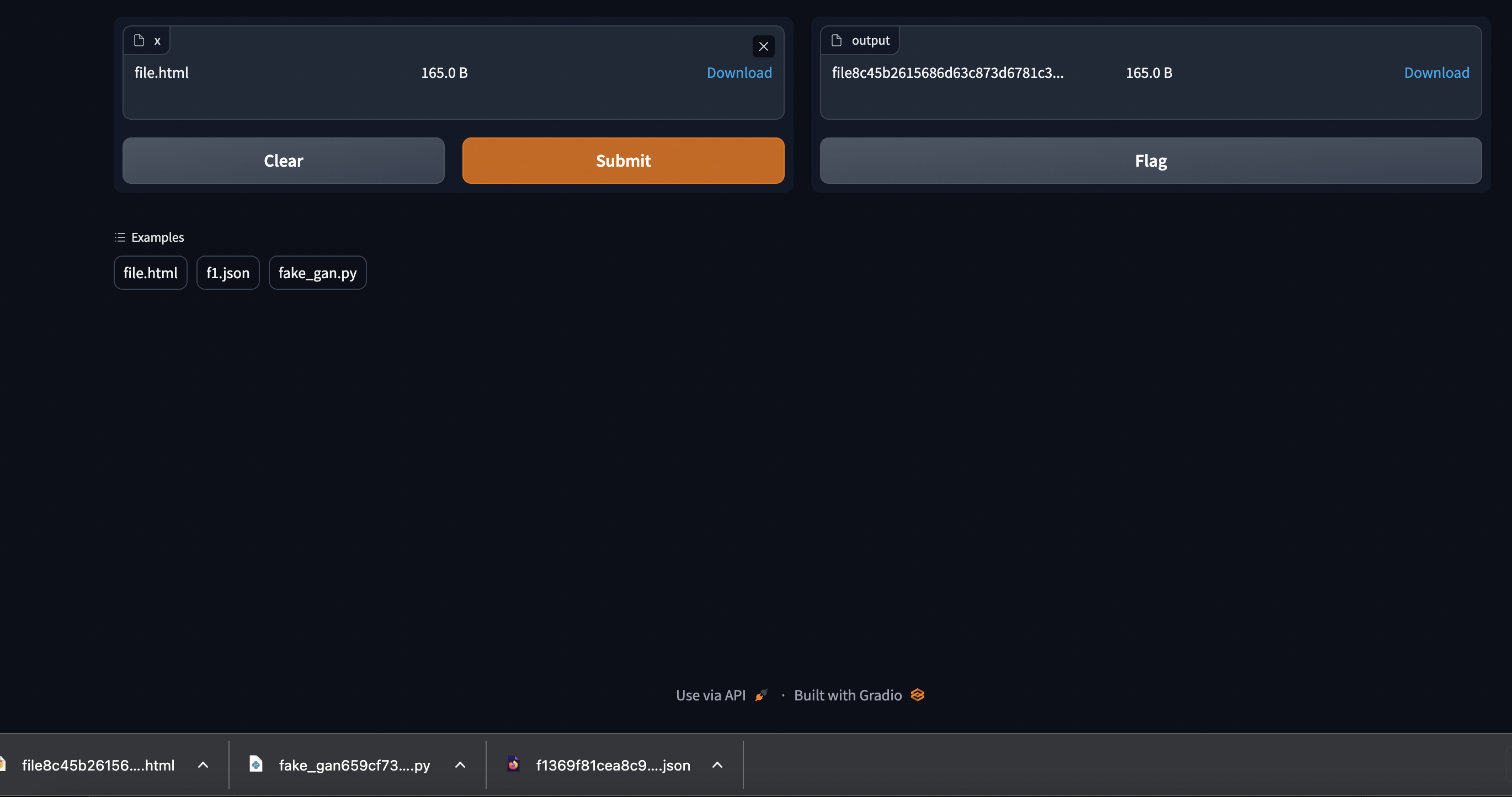 Respect file extensions when downloading cached examples · Issue #2187 · gradio-app/gradio · GitHub