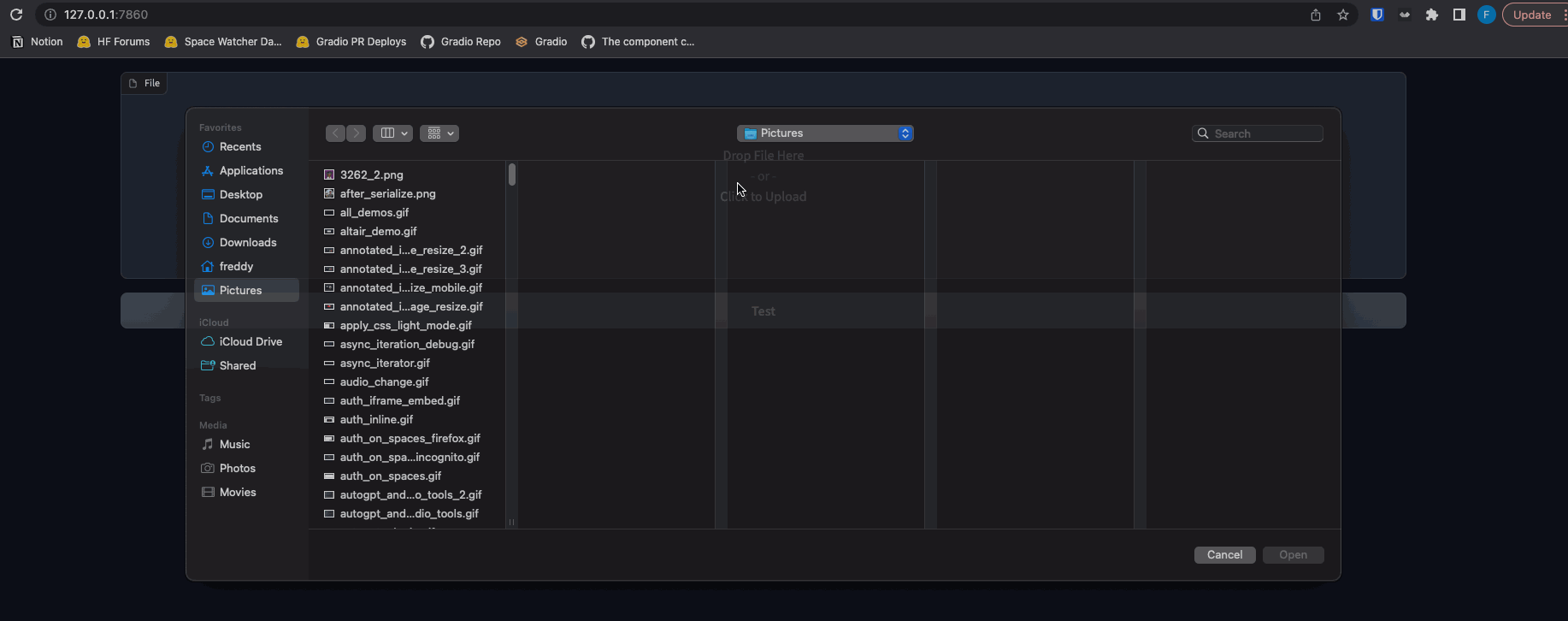 Progress bar down on. · Issue #4980 · gradio-app/gradio · GitHub
