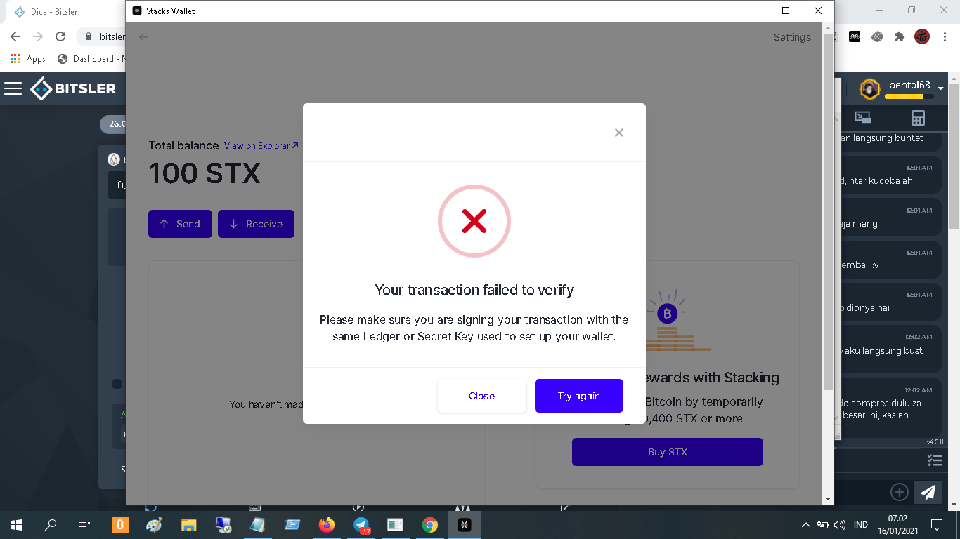 error withdraw · Issue #520 · leather-io/desktop · GitHub