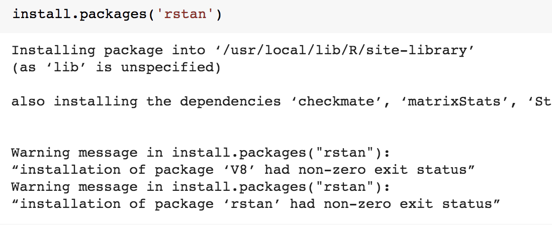 R Stan no longer works; requires V8 · Issue #1723 · googlecolab/colabtools · GitHub