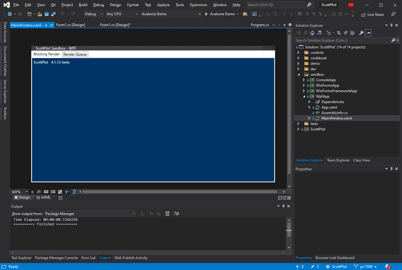 Improve appearance of controls in designer mode · Issue #1043 · ScottPlot/ScottPlot · GitHub