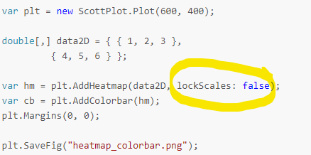 Setting colorbar height · ScottPlot ScottPlot · Discussion #1785 · GitHub