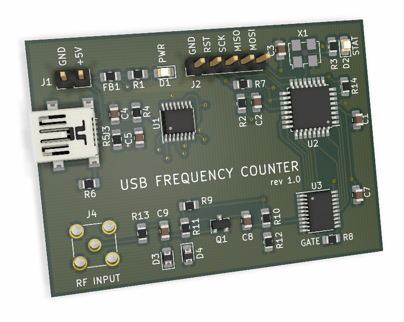 USB frequency counter (PCB) · Issue #1 · swharden/AVR-projects · GitHub