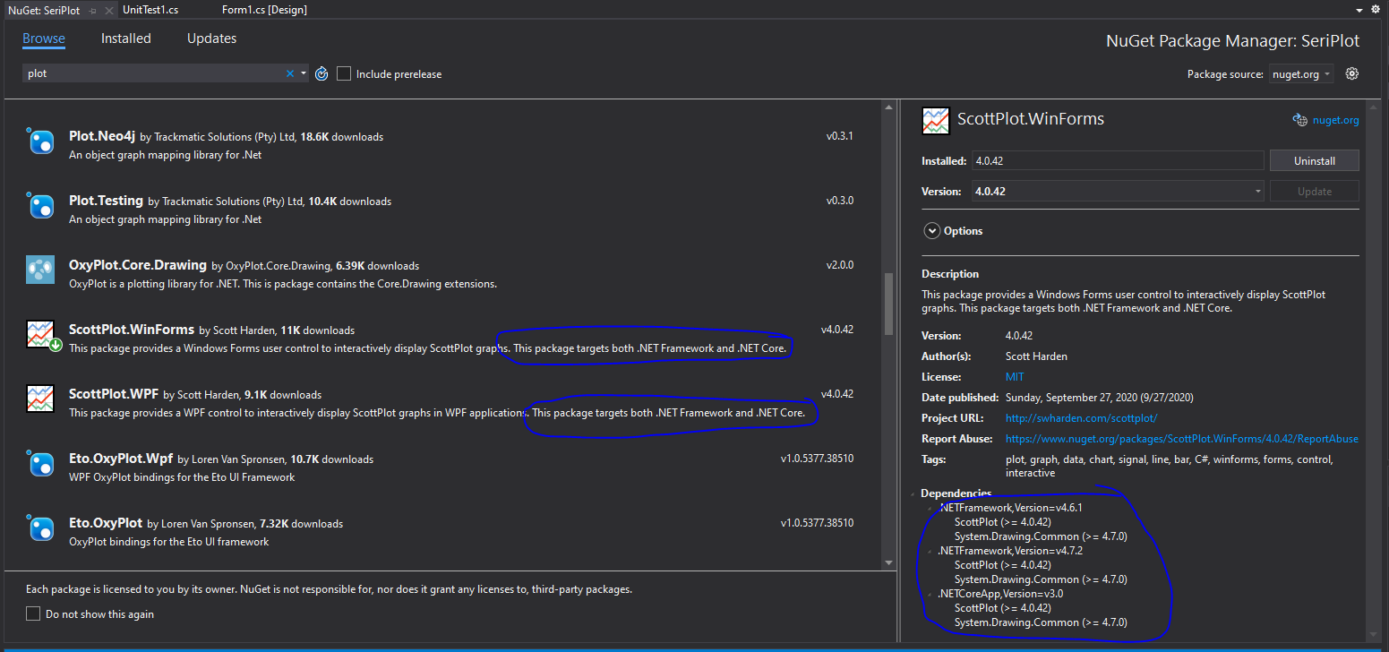 update package description · Issue #599 · ScottPlot/ScottPlot · GitHub