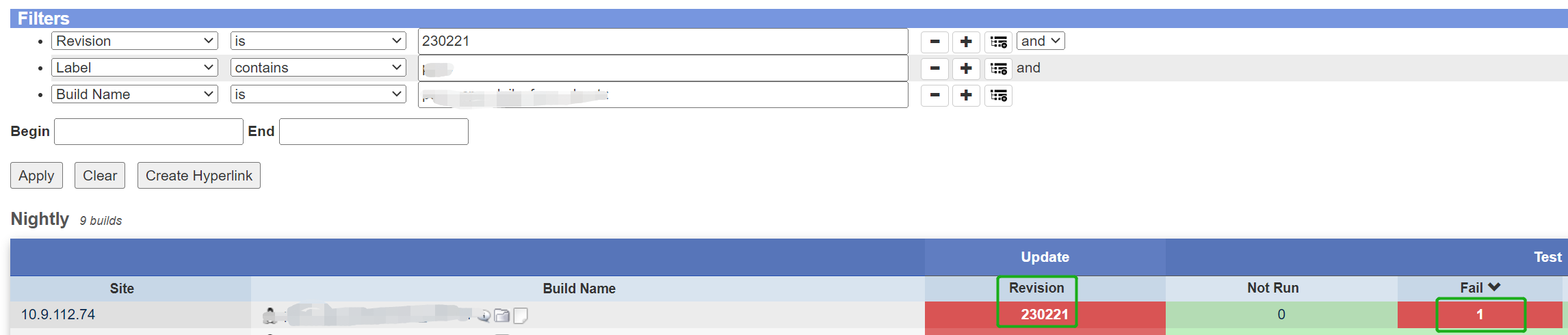 The filter return the wrong revision result to me when I search using "Revision" field. · Issue ...
