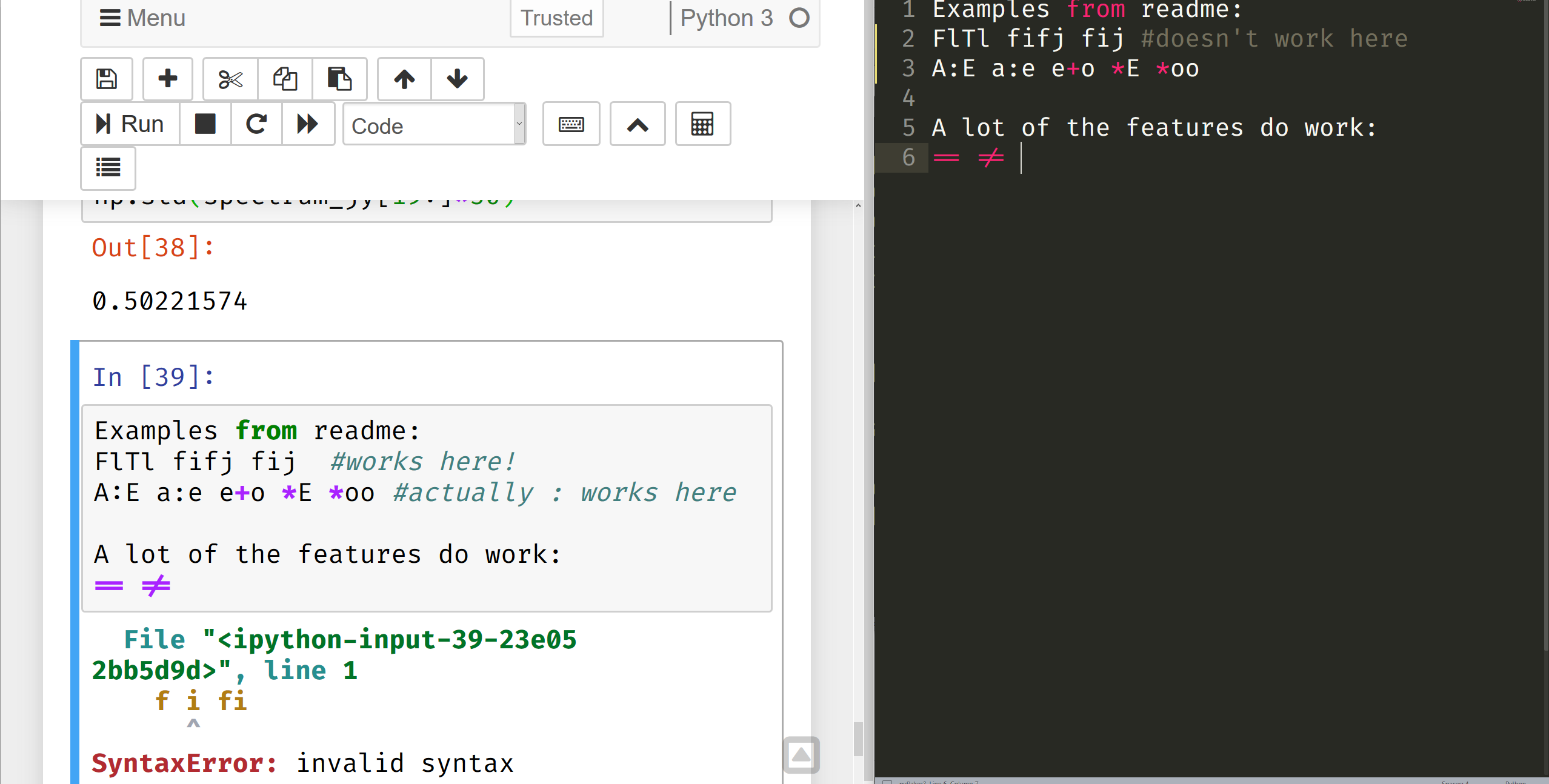 Context-aware punctuation and fine-tuned letter pairs working ...