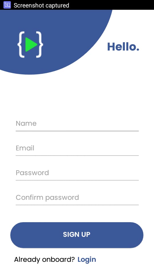 GitHub - thesparkler/LoginRegisterScreen: Login and register screen in ...
