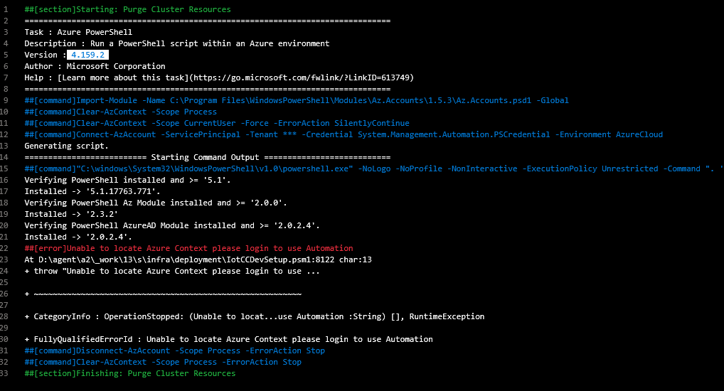 Blocking Latest Azurepowershell4 41592 Get Azcontext Returns Null · Issue 11621