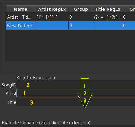 Custom Filename Patters dialog field tab order · Issue #261 · OpenKJ/OpenKJ · GitHub