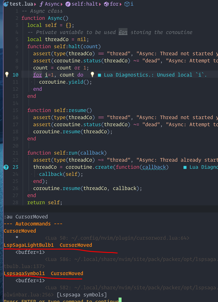 lightbulb not showing · Issue #539 · nvimdev/lspsaga.nvim · GitHub