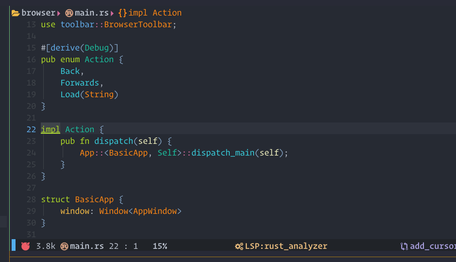 winbar doesn't show up in rust · Issue #633 · nvimdev/lspsaga.nvim · GitHub