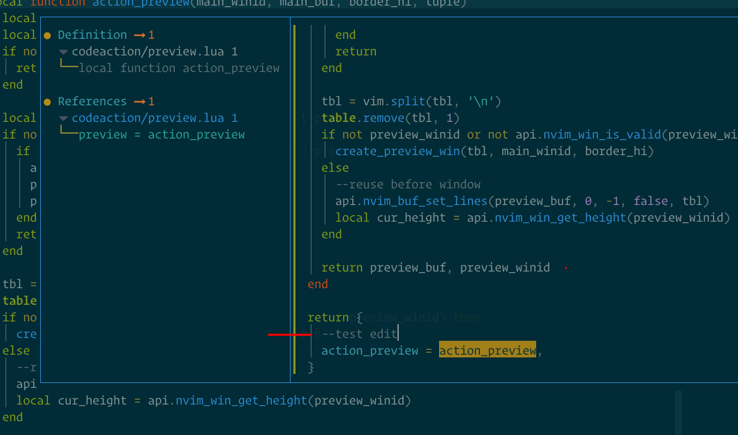 Peek references · Issue #1027 · nvimdev/lspsaga.nvim · GitHub
