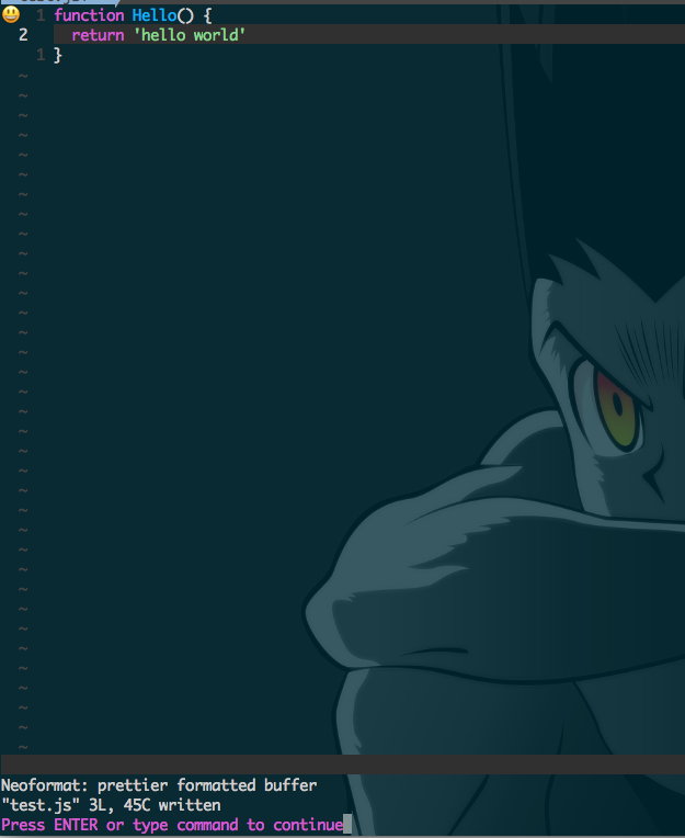 How to set a cancel confirmation reminder · Issue #195 · sbdchd/neoformat · GitHub