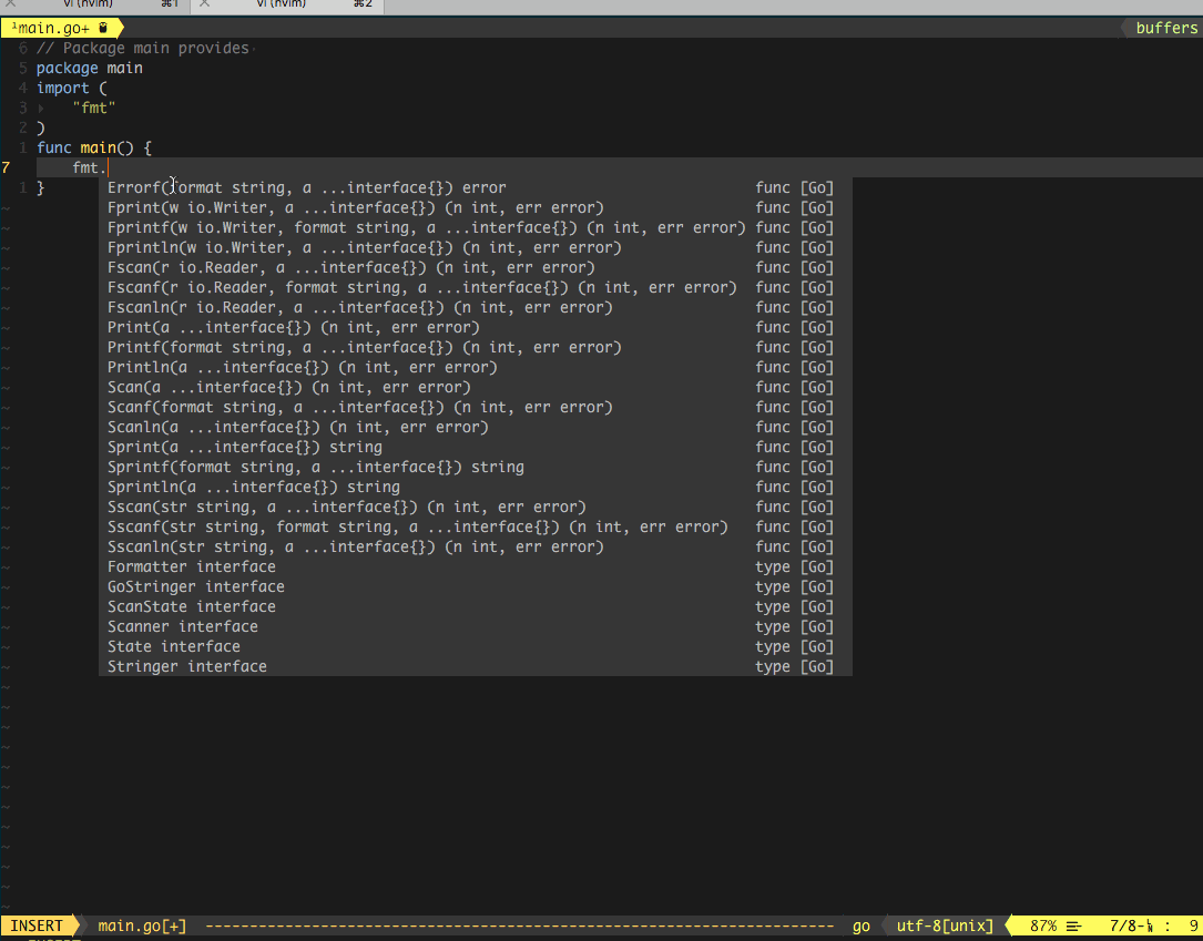 How to enable automatic opening of parentheses when selecting a function · Issue #608 · Shougo ...