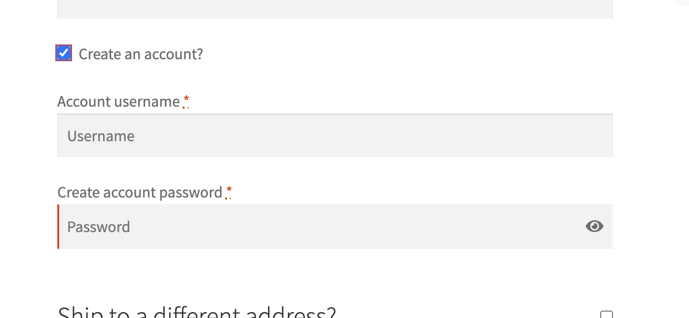 Checkout Block: Add support for - `Allow customers to create an account during checkout` option ...