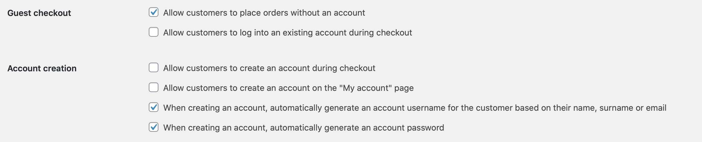 Checkout Block: Add support for - `Allow customers to create an account during checkout` option ...