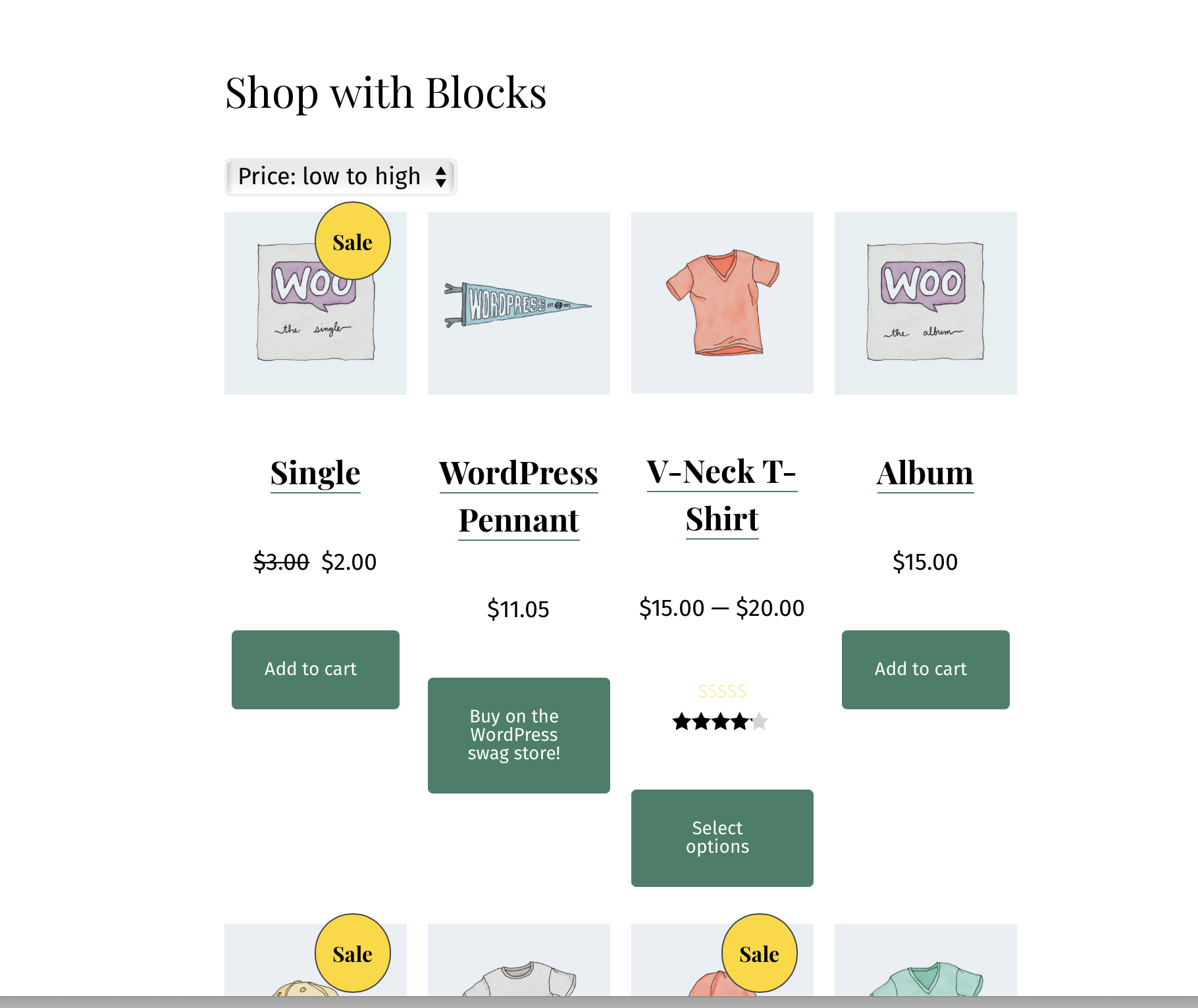 Seedlet: All Products block "Align last block" option not working · Issue #3079 · woocommerce ...