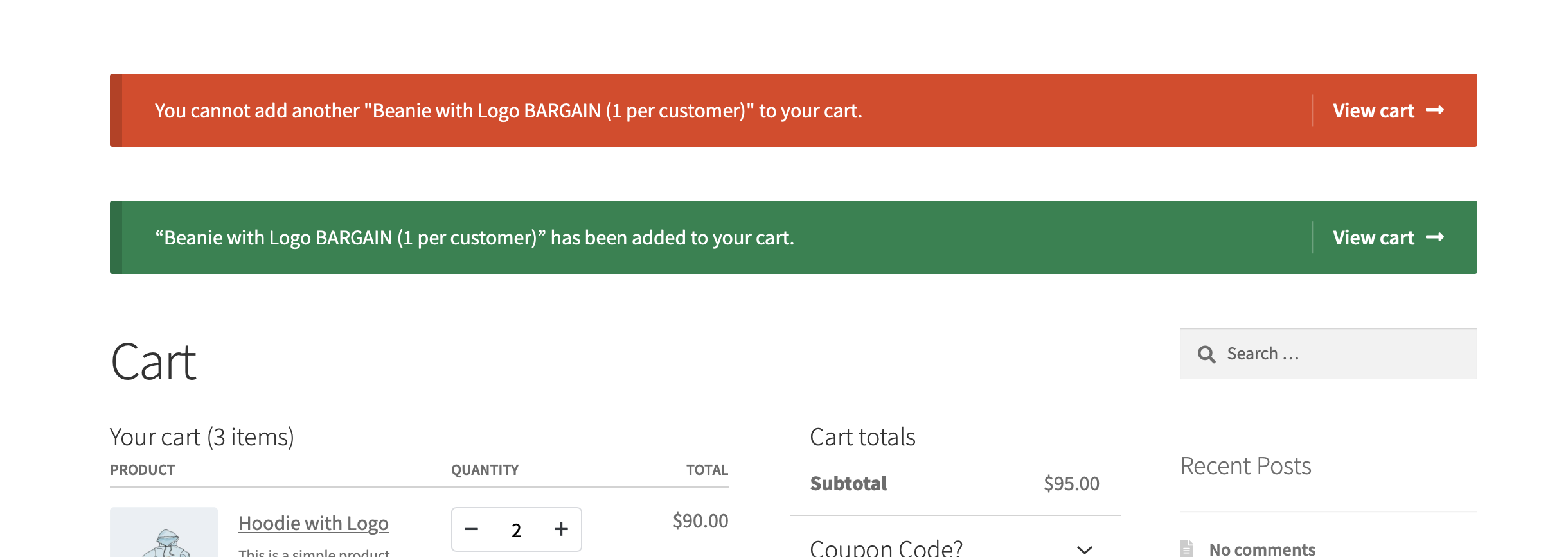Double Add To Cart Notices When Add To Cart Via Url Parameter Possible Regression Of 2854