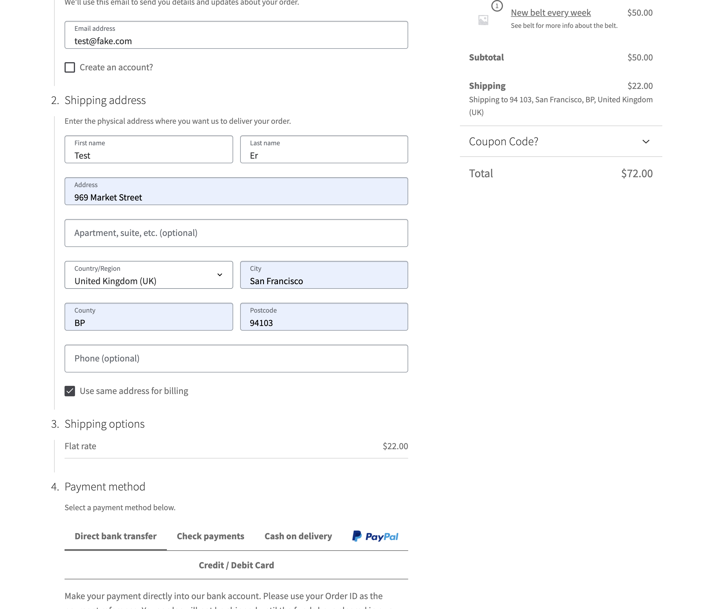 Integration Tracking (WC Subscriptions): Ensure subscription orders use a supported payment ...